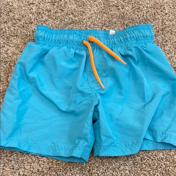 H&M | Swim | Hm Swim Shorts In Blue And Orange | Poshmark